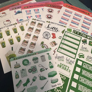 Full Page Monthly Budget Planner Sticker for EC or HP - Etsy