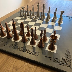Celtic Design Slate Chess Board - Etsy UK