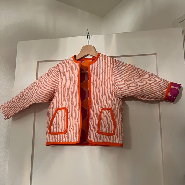 Jacket Sewing Pattern for Kids, Jacket Pattern, Kids Pattern, PDF Pattern, Beginner Pattern ...