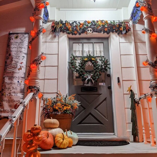 Haunted Mansion Holiday Squiggly Stripe Ribbon - Etsy