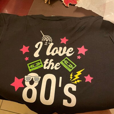 I Love the 80s Svg, 80s Party Svg, Retro Clipart, Eighties Theme Svg ...