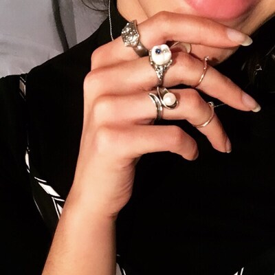 Tooth Fairy Double Cavity Ring - Etsy