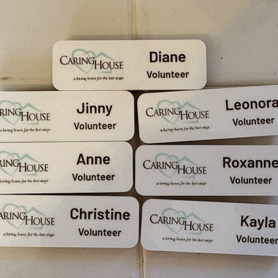 Uniform Name Badge for Work Pin Name Tag Military Police Fire Emergency ...