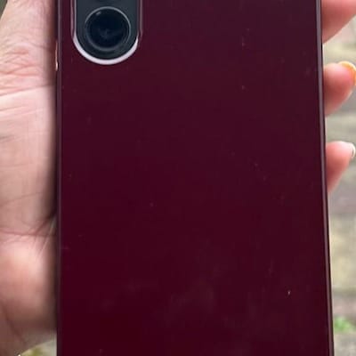 Dark Burgundy Phone Case, Solid Color iPhone 15 Tough Case, Minimal ...