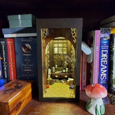 Book Nook Kit, Diorama, 'infinity Mirror' Diorama Book Nook IM, Blank ...