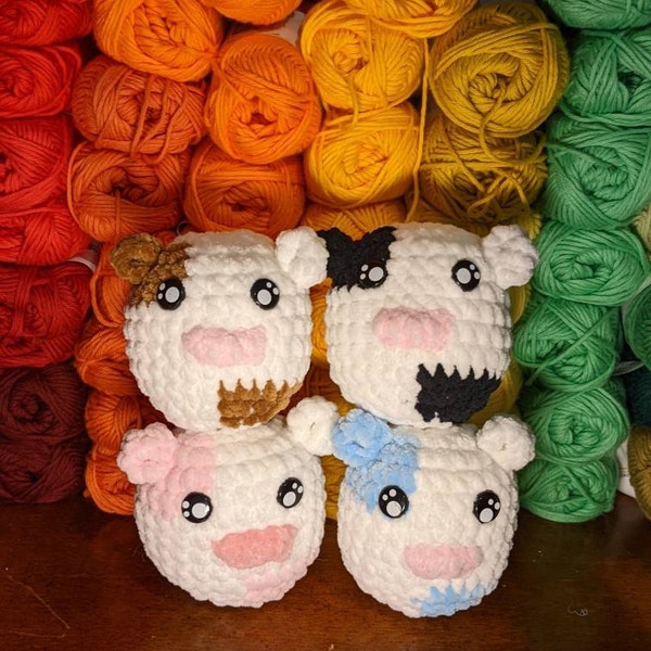 Mini Moo Crochet Pattern - Etsy