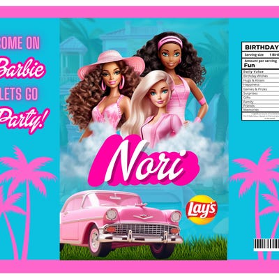 Editable Doll Birthday 8x10 Table Sign Bundle, Doll Printable Download ...