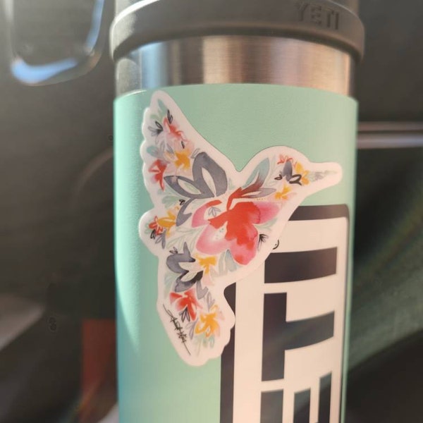 HUMMINGBIRD Vinyl Decal Sticker Weatherproof Stickers, Waterproof ...