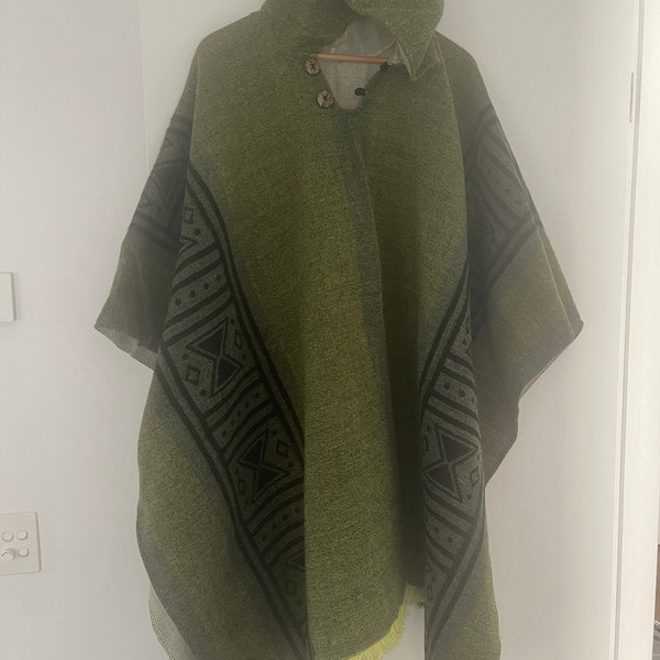 Bruno Premium Alpaca Wool Poncho| Unisex Encanto Poncho Costume ...