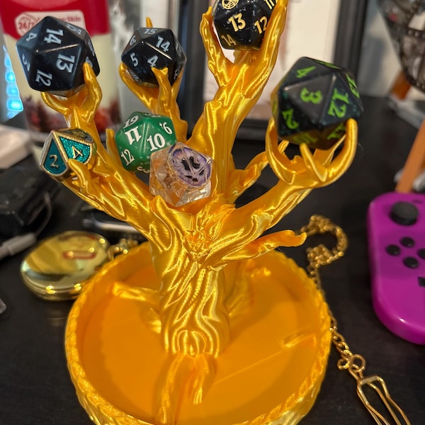 Dice Holder Tree Dice Holder Gift for Dungeon Master Gift for RPG Game ...