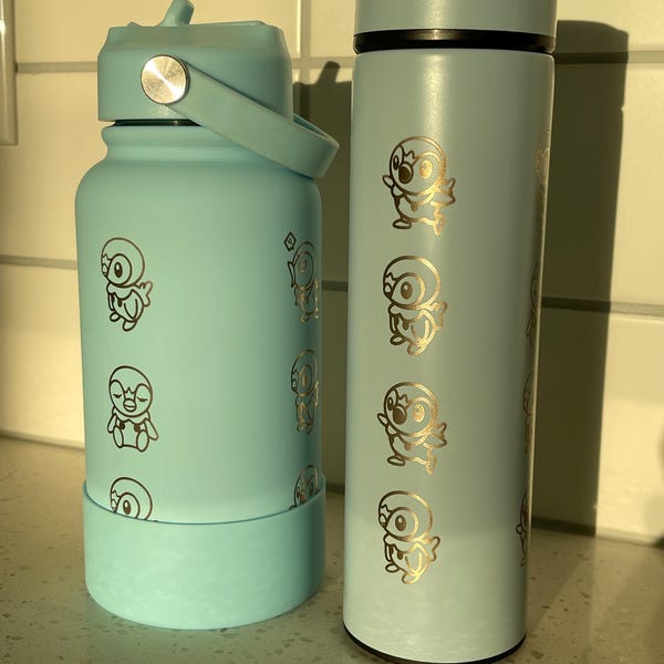 Luffy Gear 5 Water Bottle, One Piece Engraved Coffee Tumbler ...