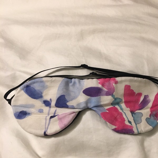 Real Silk and Birds Sleep Mask Eye Mask Travel Mask Eye Pillow Eye ...