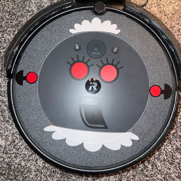 Original Deluxe Rosie the Robot Face Decals for Your Robotic Floor ...