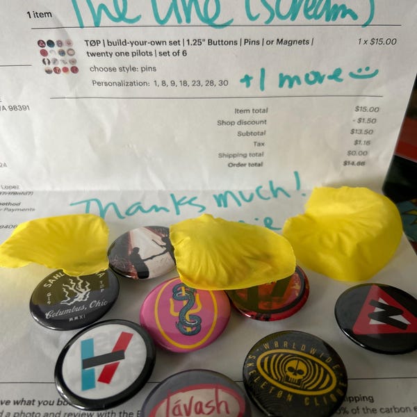 Twenty One Pilots | Clancy Merch | Jim Dun Edition | 1.25" Buttons ...
