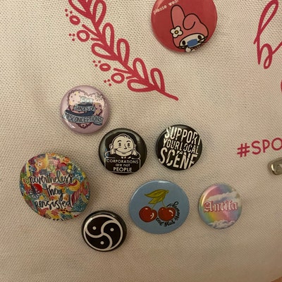 Support Your Local Scene 1 Inch Button - Etsy