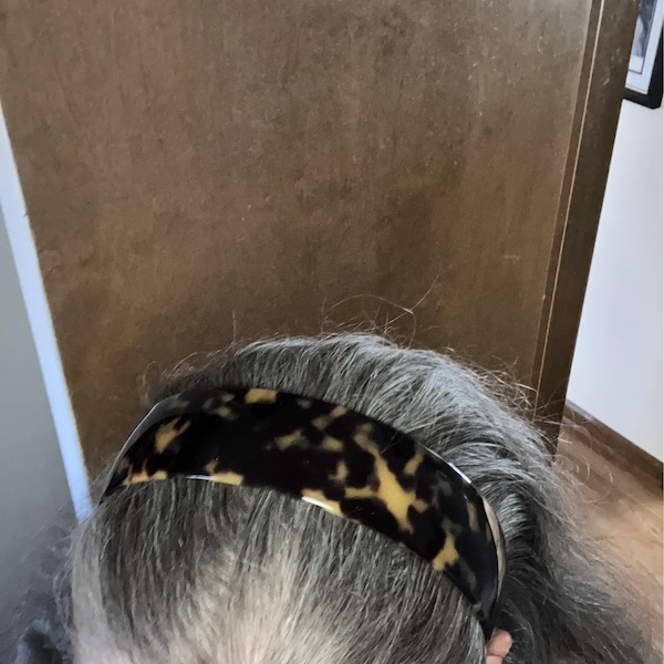 AUTHENTIC CHARLES J WAHBA - 1.5 Inch Wide Headband - Hand Crafted in ...