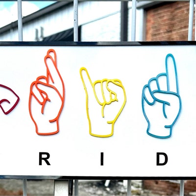 American Sign Language Asl Complete Alphabet & Numbers 0-10 PNG SVG DXF ...