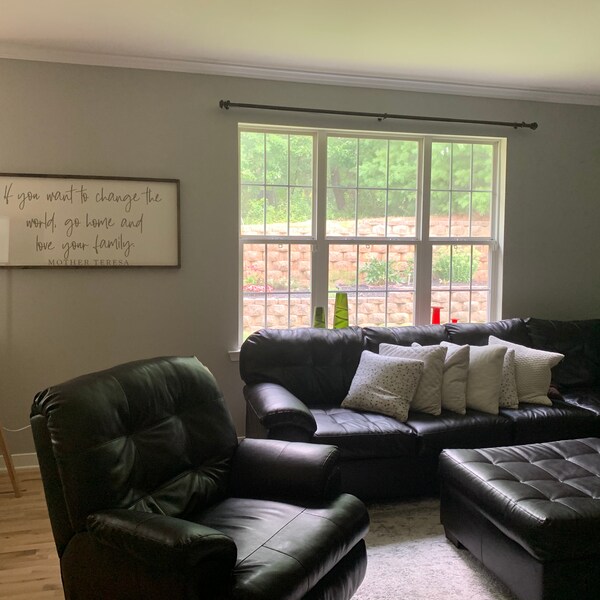 Mother Teresa Wood Sign | Inspirational Wall Decor| Framed Wall Art ...