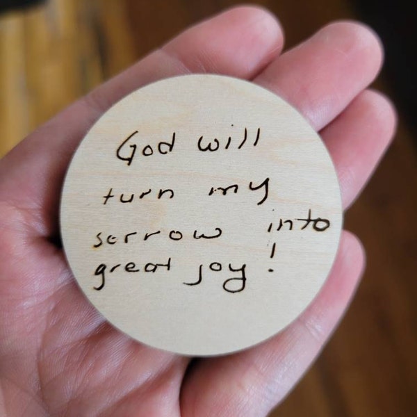 Personalized Handwriting Refrigerator Magnets - Custom Writing or ...