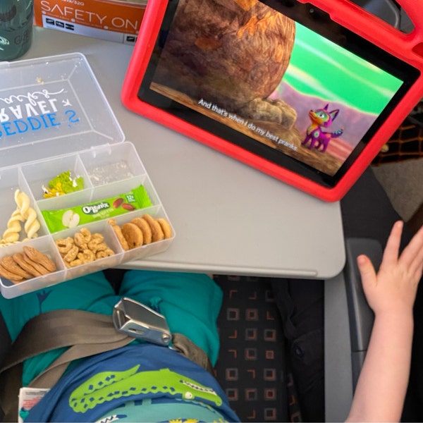 Personalised Travel Snacks Box | FOOD SAFE | Plane Snacks | Road Trip ...