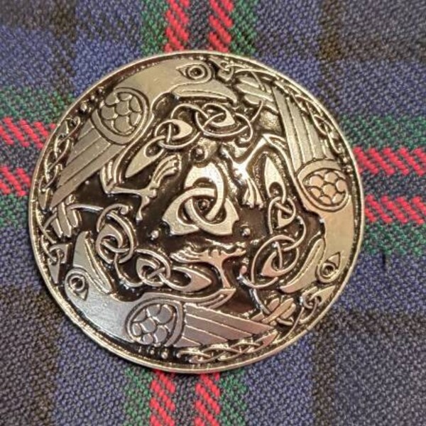 Pewter Cloak Clasp Celtic Frogs - Etsy