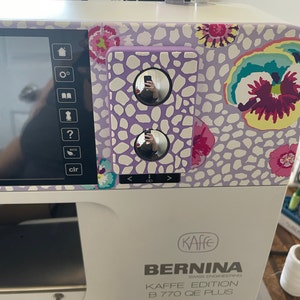 Set: Bernina Kaffe Themed Bobbin and Knob Guard Bernina Special Edition ...