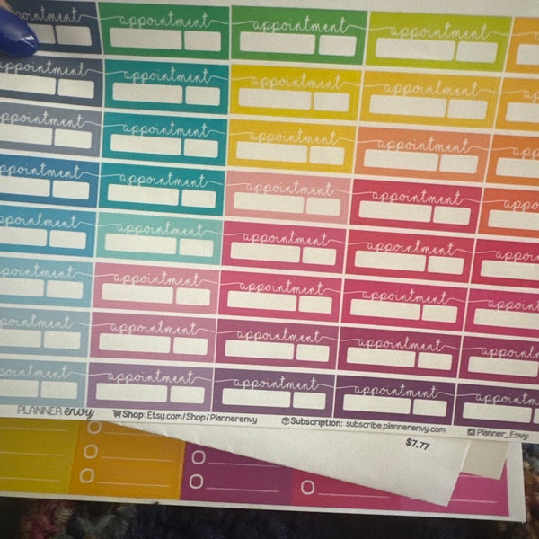 NEW KIT FORMAT! Spring Easter Bunnies Eggs Rainbow Colors Planner ...