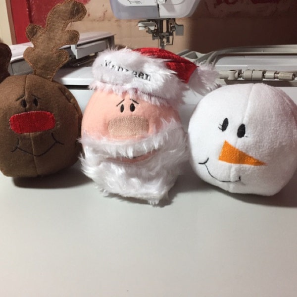 Snowman Snowballs Set 2 Machine Embroidery & Sewing Files Instant ...