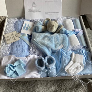 Baby Boy Gift Hamper Baby Boy Hamper New Baby Boy Gift Box - Etsy UK