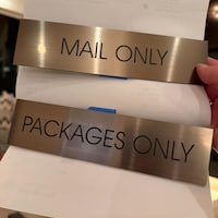 Custom Engraved 2x10 Name Plate / Personalized Customized Wall Door ...