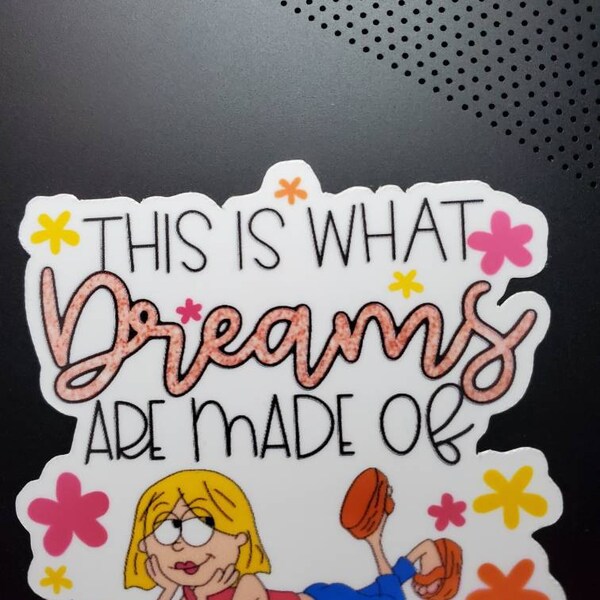 Lizzie Mcguire Sticker Cute Sticker Glossy Sticker Waterproof Sticker ...