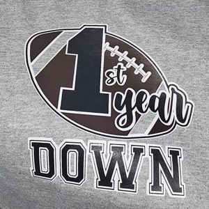 First Birthday Svg, Football One Svg, First Birthday Png, Football One ...