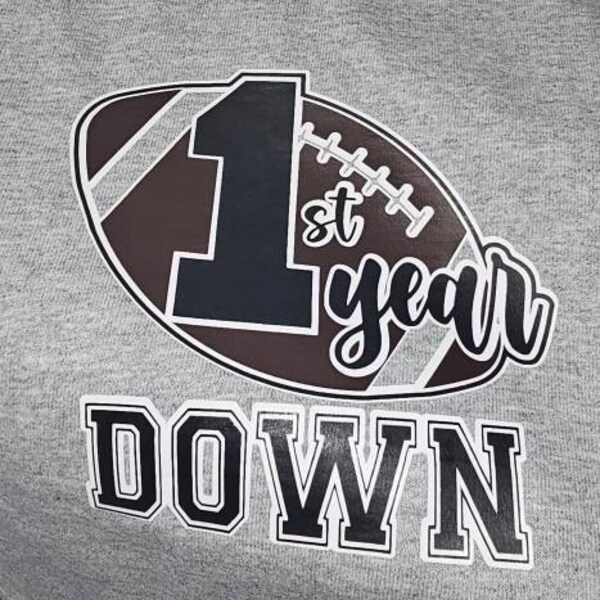 First Birthday Svg, Football One Svg, First Birthday Png, Football One ...