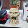Horror Planter - Zombie Bust Plant Pot, Scary & Dark Gothic Sculpture ...