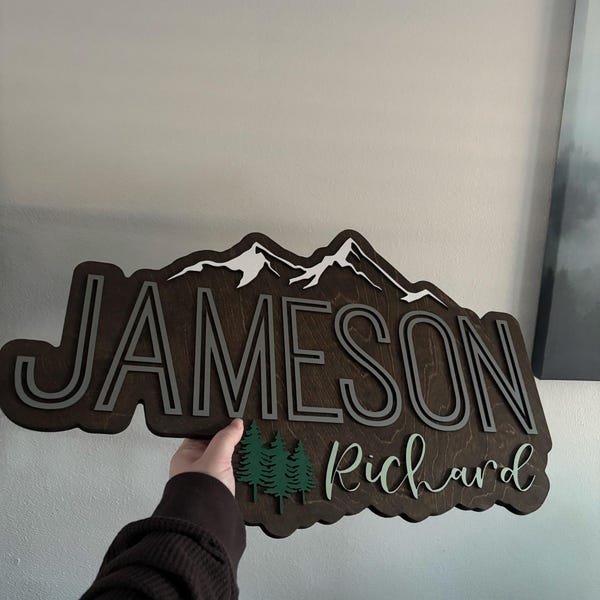 Airplane Nursery Name Sign, Round Name Sign, Airplane Nursery, Boy Name ...