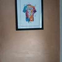 Personalised Girls Rugby Art Print | Female Rugby Player | Rugby Gifts ...