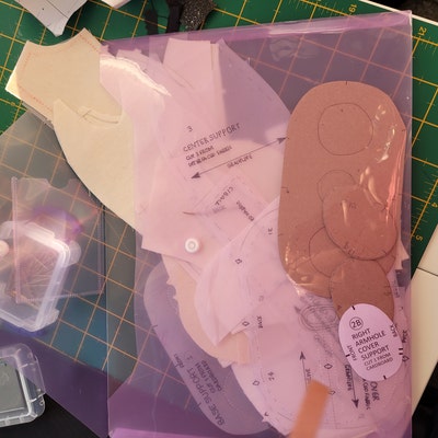 Stuffed Fabric Half Scale Dress Form Pattern Digital PDF - Etsy