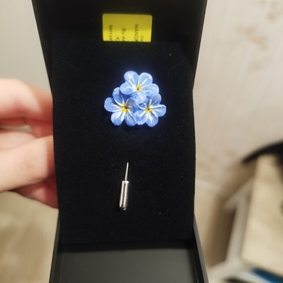 Tiny White DAISY TIE PIN Daisy Tie Tack Marguerite Daisy Tie Pin White ...