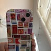 Navy Blue Collage Phone Case - Etsy