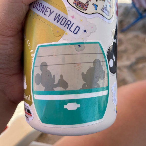 Disney SKYLINER STICKERS 6 Colors / Disney Skyliner / Disney Gondola ...