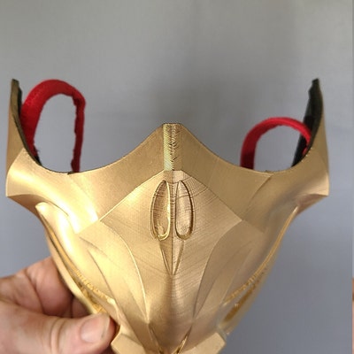 Mortal Kombat Scorpion Mask Raw 3d Printed. 3d Printed Mk11 MKX Mortal ...