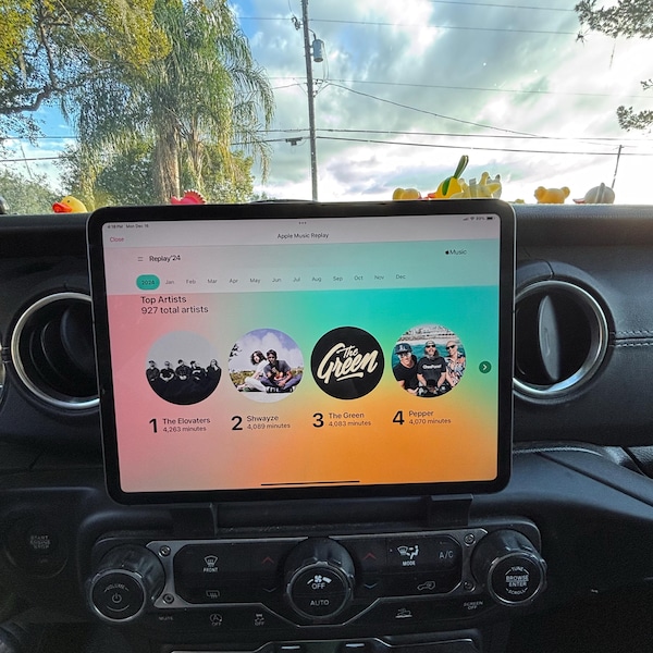 IPad /tablet Mount Compatible With Jeep Wrangler JL and Jeep Gladiator ...