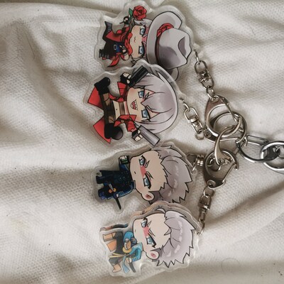 DMC Devil May Cry Acrylic Keychain Charms - Etsy