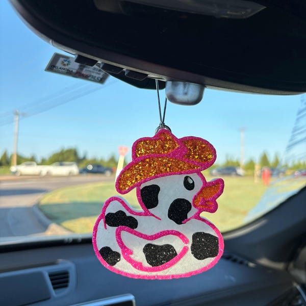 Cowboy Rubber Duck Car Freshie, Car Scent, Air Freshener - Etsy