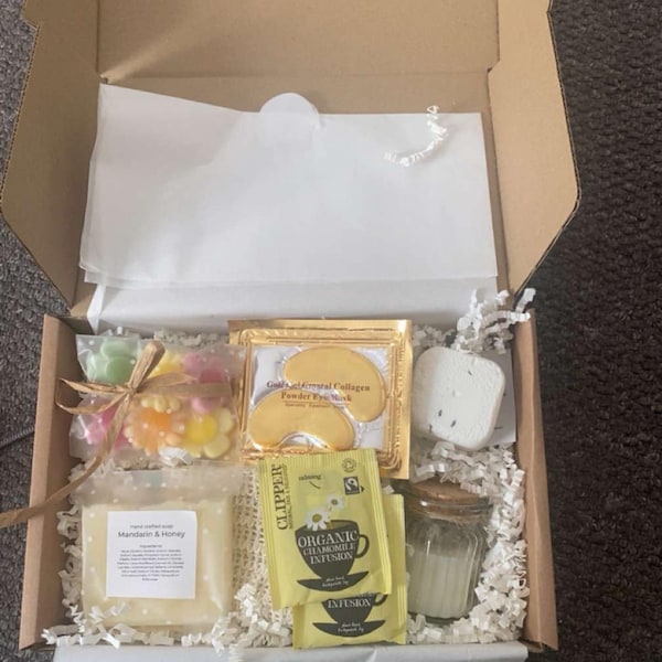 Christmas Spa Gift Box Pamper Hamper Xmas Eve Box Stocking Filler for ...