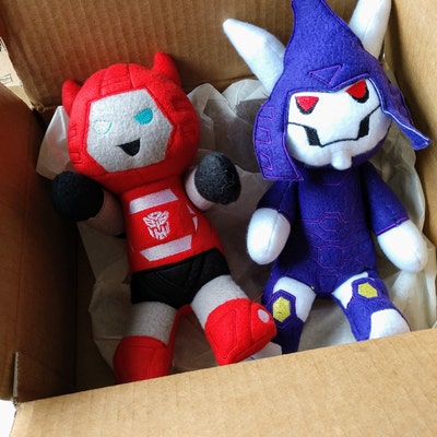 TF Lost Light MTMTE Plush Plushie Bittybot Cyclonus Toy From Mythfits ...