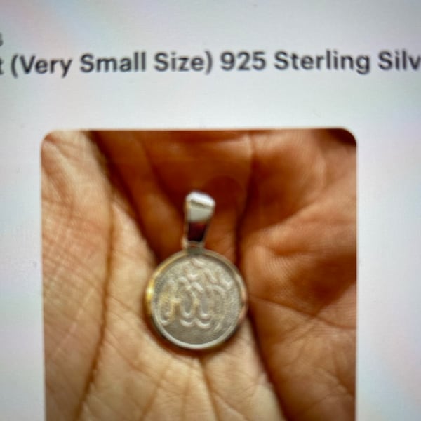 Mashallah Necklace, Islamic Jewellery, 925 Sterling Silver Muslim Islam ...