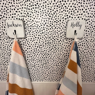 Custom Cowhide Welcome Sign Cow Print Sign Your Text - Etsy