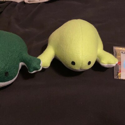 Round Frog Plushie Solid Color - Etsy