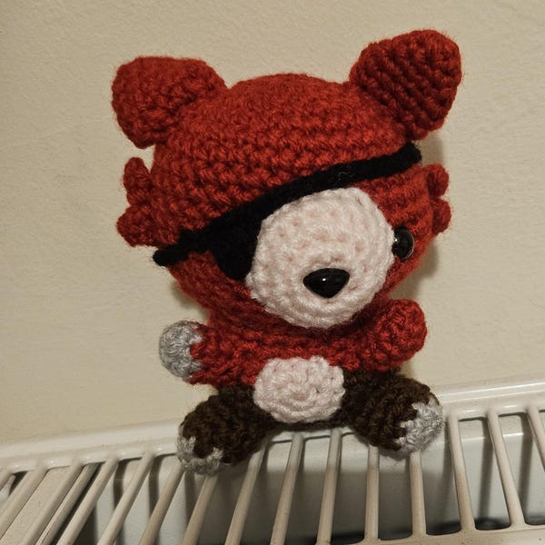 Twig the Deerfox - Hilda Crochet Amigurumi Plushie - Etsy